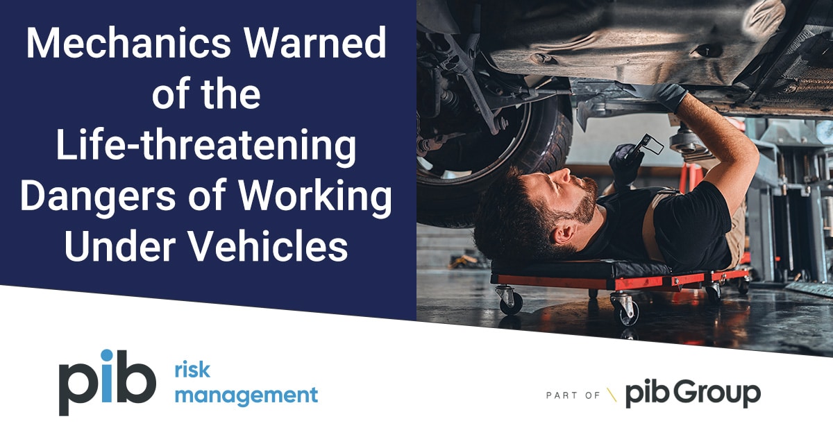 Mechanics Warned of the Life-threatening Dangers of Working Under ...
